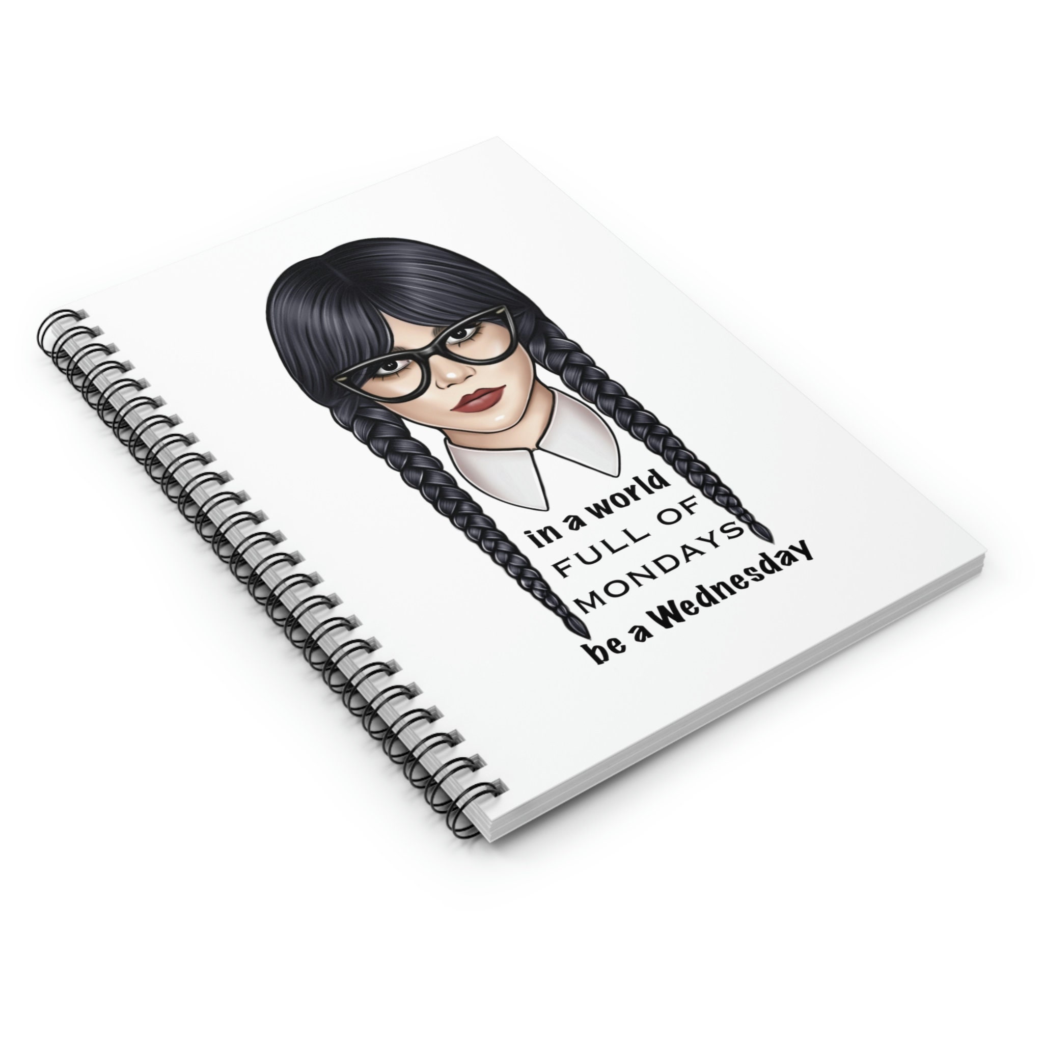 Wednesday Addams Notebook, Wednesday Addams Gift sold by Andrey ...