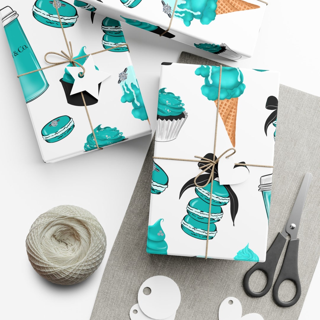 Audrey Hepburn Gift Wrap, Audrey Theme Bridal Shower, Holly Golightly ...