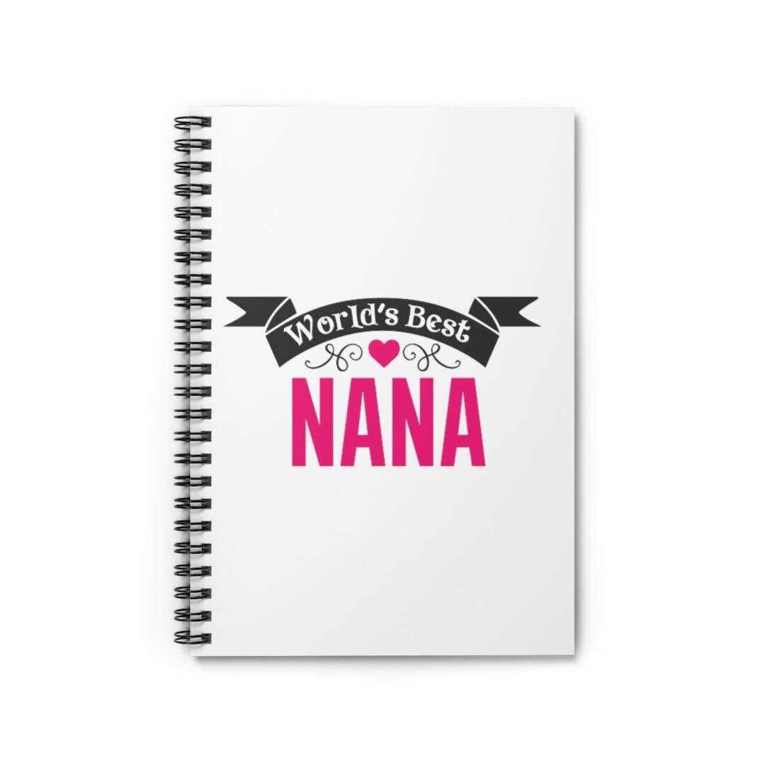 Nana Notebook, Grandmother Journal Gift for Mother's Day, Best Nana ...