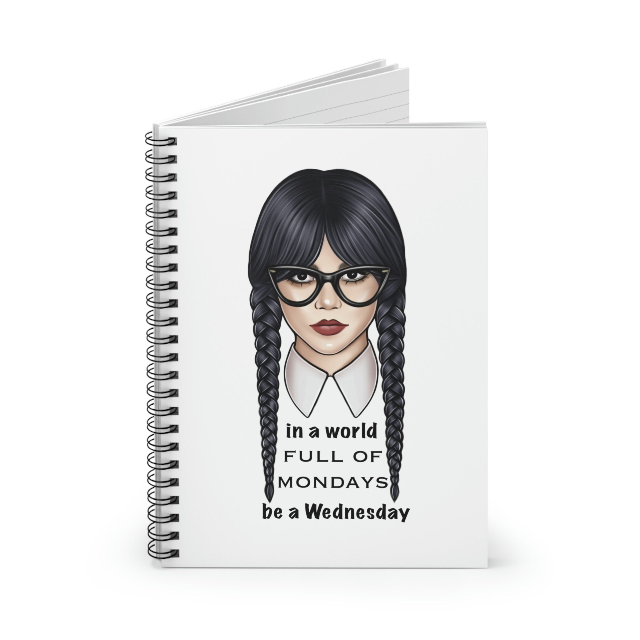 Wednesday Addams Notebook, Wednesday Addams Gift sold by Andrey ...