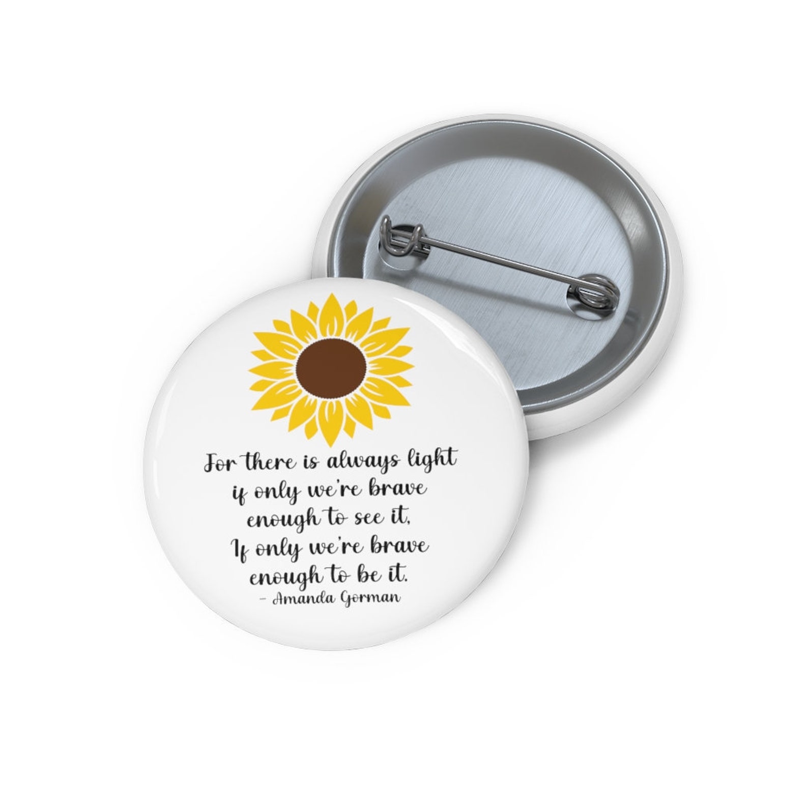 There is Always Light Biden Inaugural Speech Pin Inaugural - Etsy