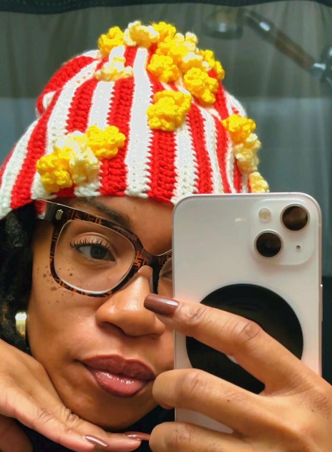 Poppin’ Crochet Beanie Pattern | Beginner-friendly Popcorn Hat PDF ...