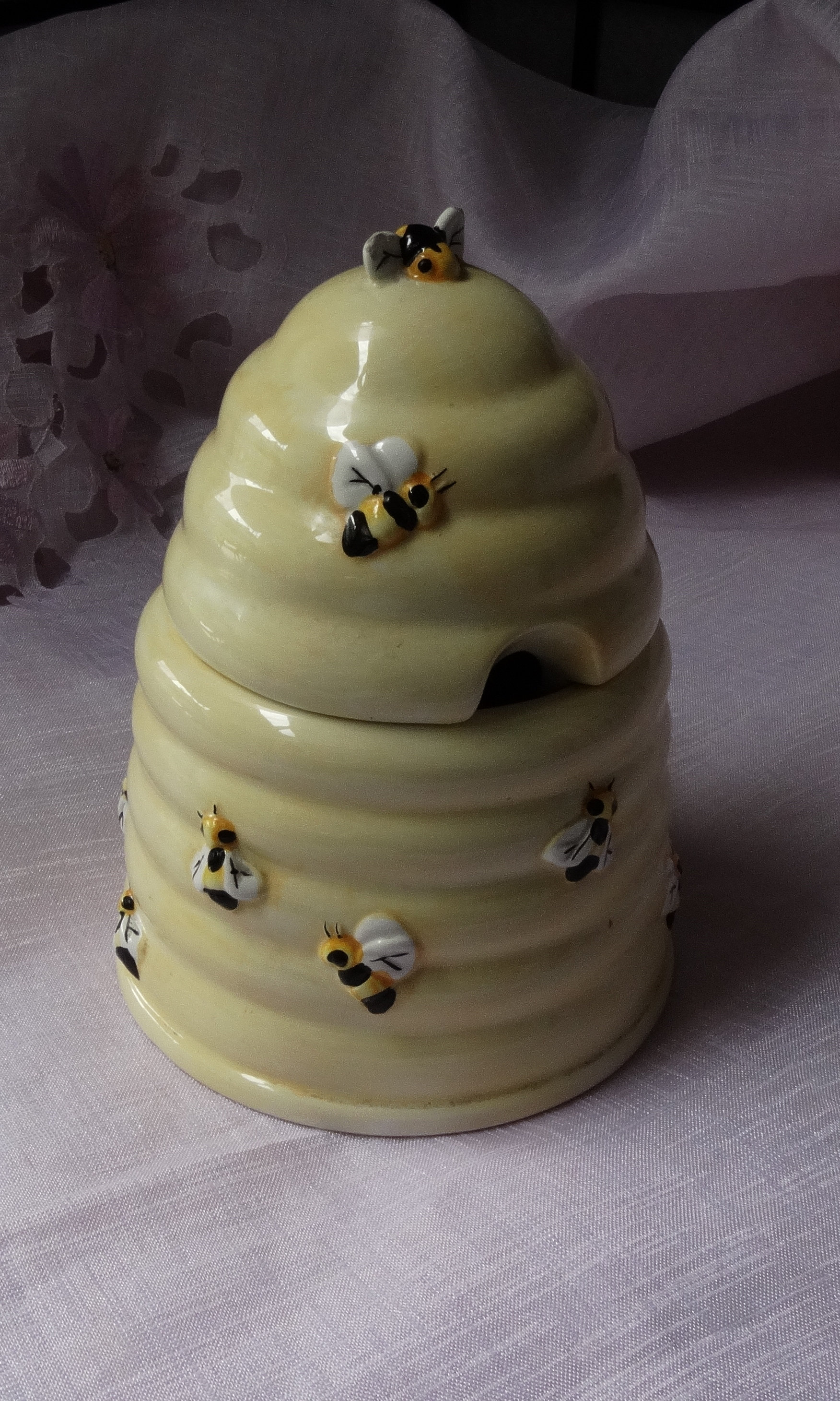 Boston Warehouse Trading Corp Beehive Honey Pot Jar Excellent - Etsy