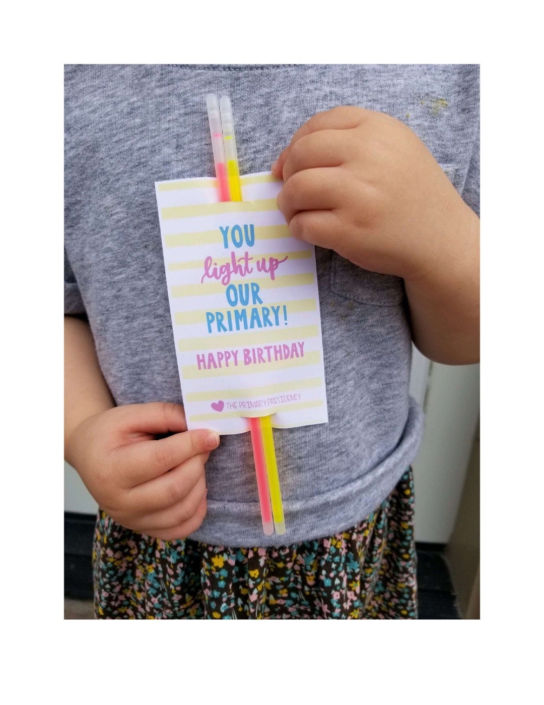 LDS Primary Gift, Digital Download - Etsy