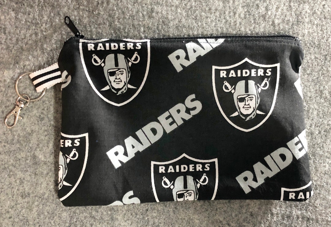 Las Vegas Raiders Fan Stadium Zip Pouch Purse - Etsy