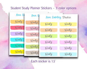 Student Planner Stickers - Etsy