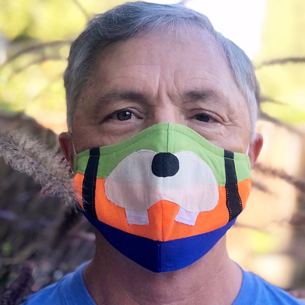Goofy Face Mask - Etsy