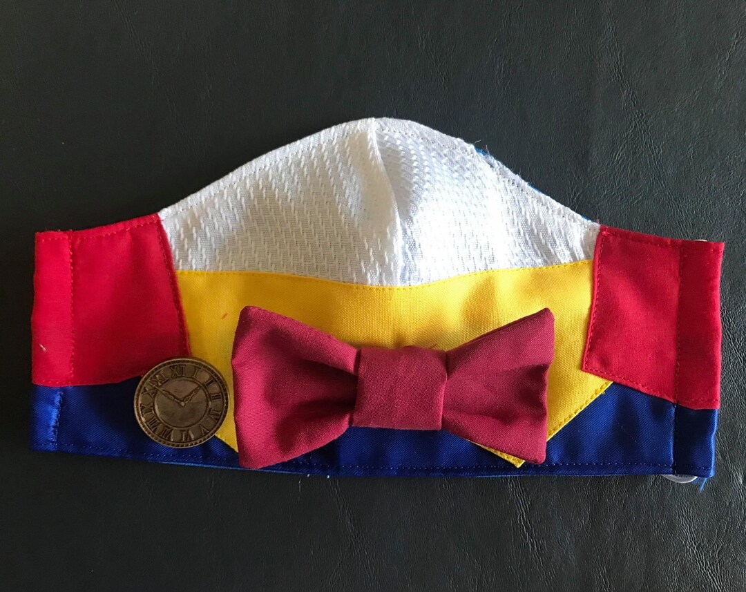 White Rabbit Inspired Face Mask - Etsy