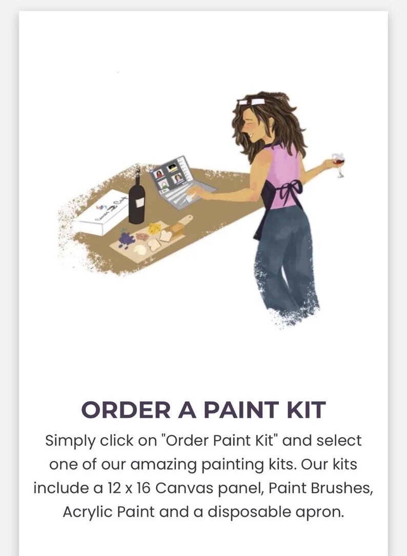 Paint at Home Kit (10 Pack) - Beach Light House - Full Kit & Video - Etsy
