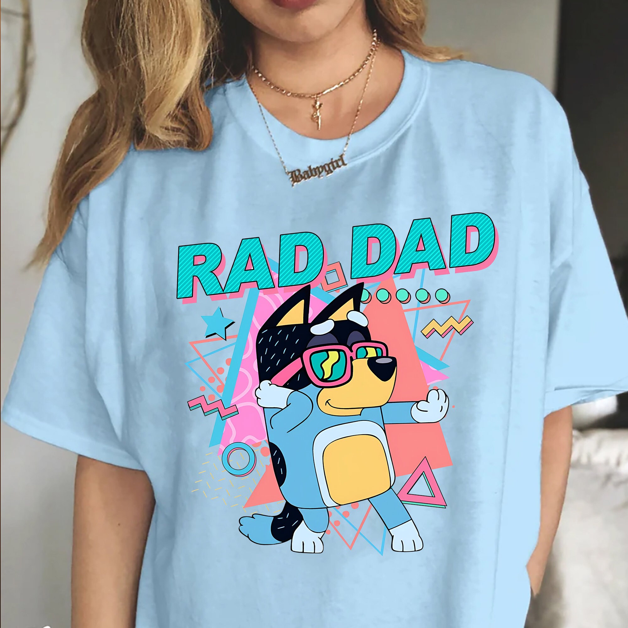 Rad Dad PNG, Bluey Family Png, Decal Files, Vinyl Stickers, Car Image ...
