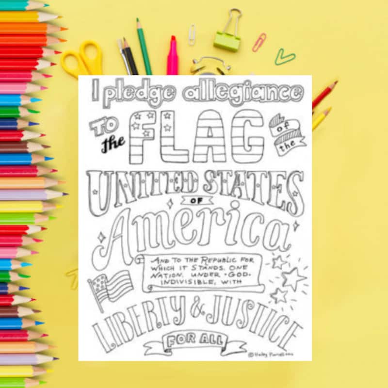 Pledge of Allegiance - Etsy