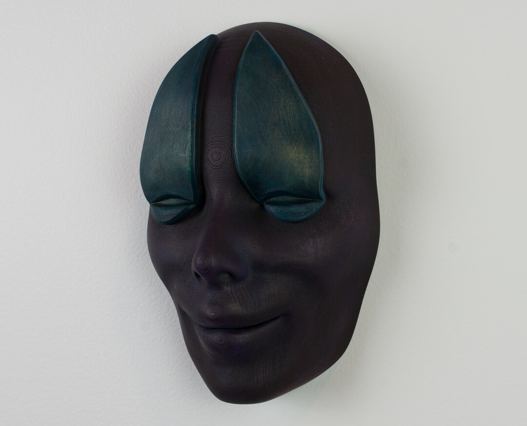 Wall Mounted Sculpture/mask 'easter Eyes' - Etsy