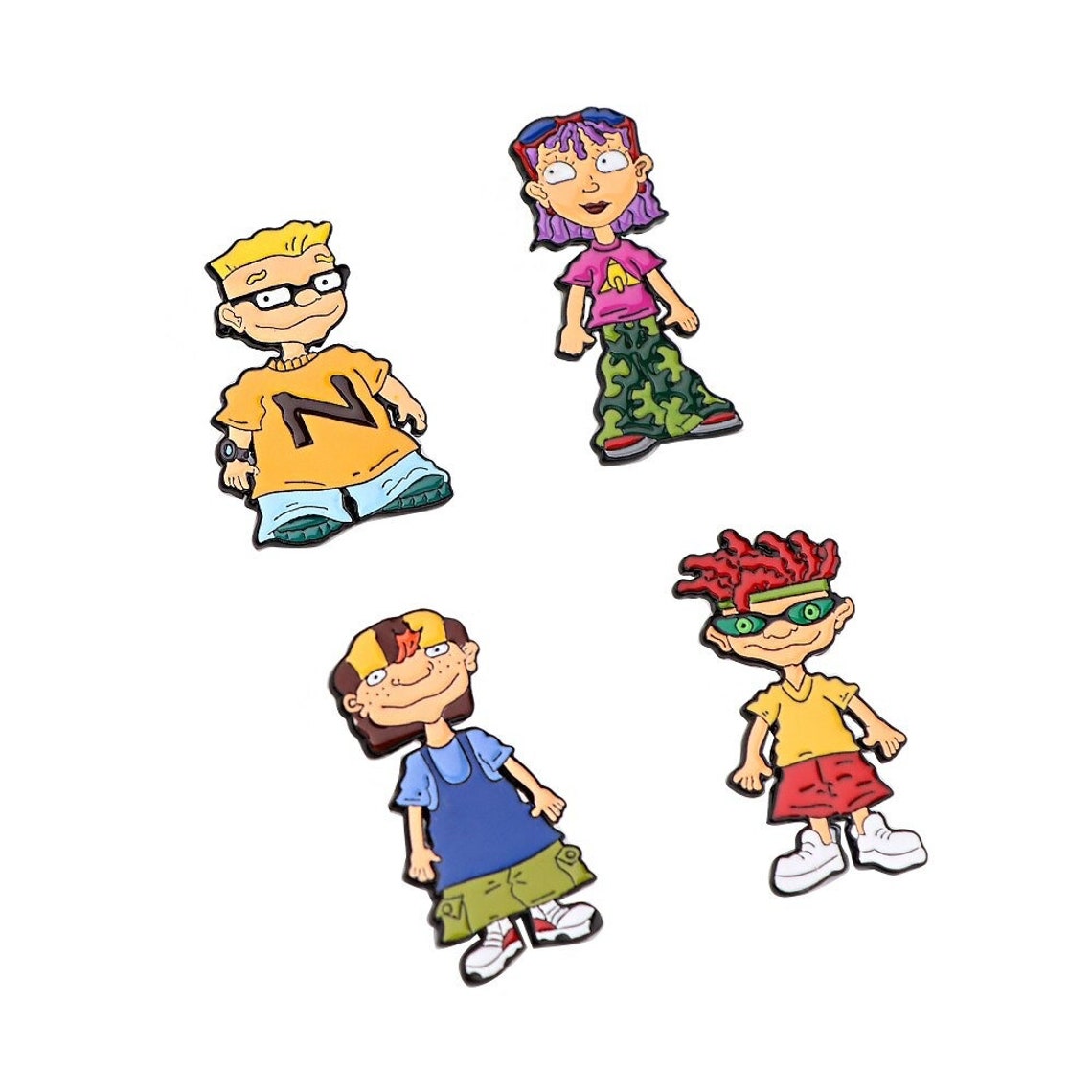 Rocket Power Characters Nickelodeon Fandom Sam Dullard | Etsy