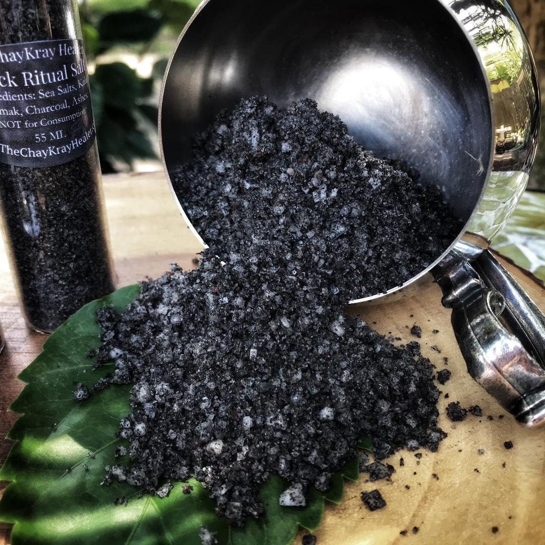 Black Ritual Salt: Protection, Banishment, Cleansing, Purifying - Etsy