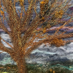 Twilight Shimmer. - Felted Landscape - Etsy UK