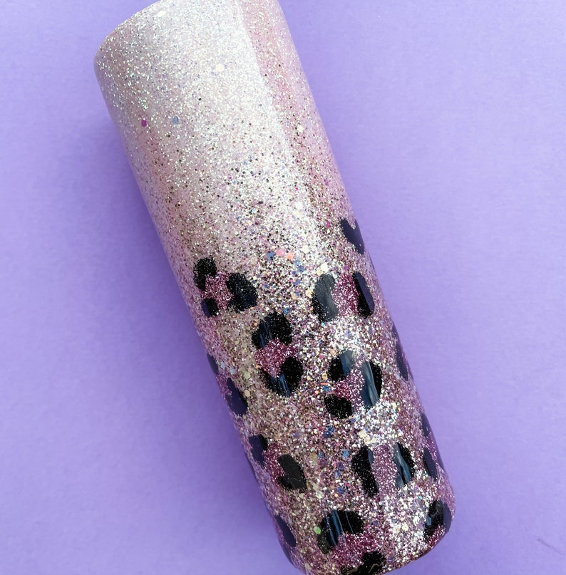 Rose Gold Leopard Tumbler Rose Gold Leopard Tumbler Leopard - Etsy