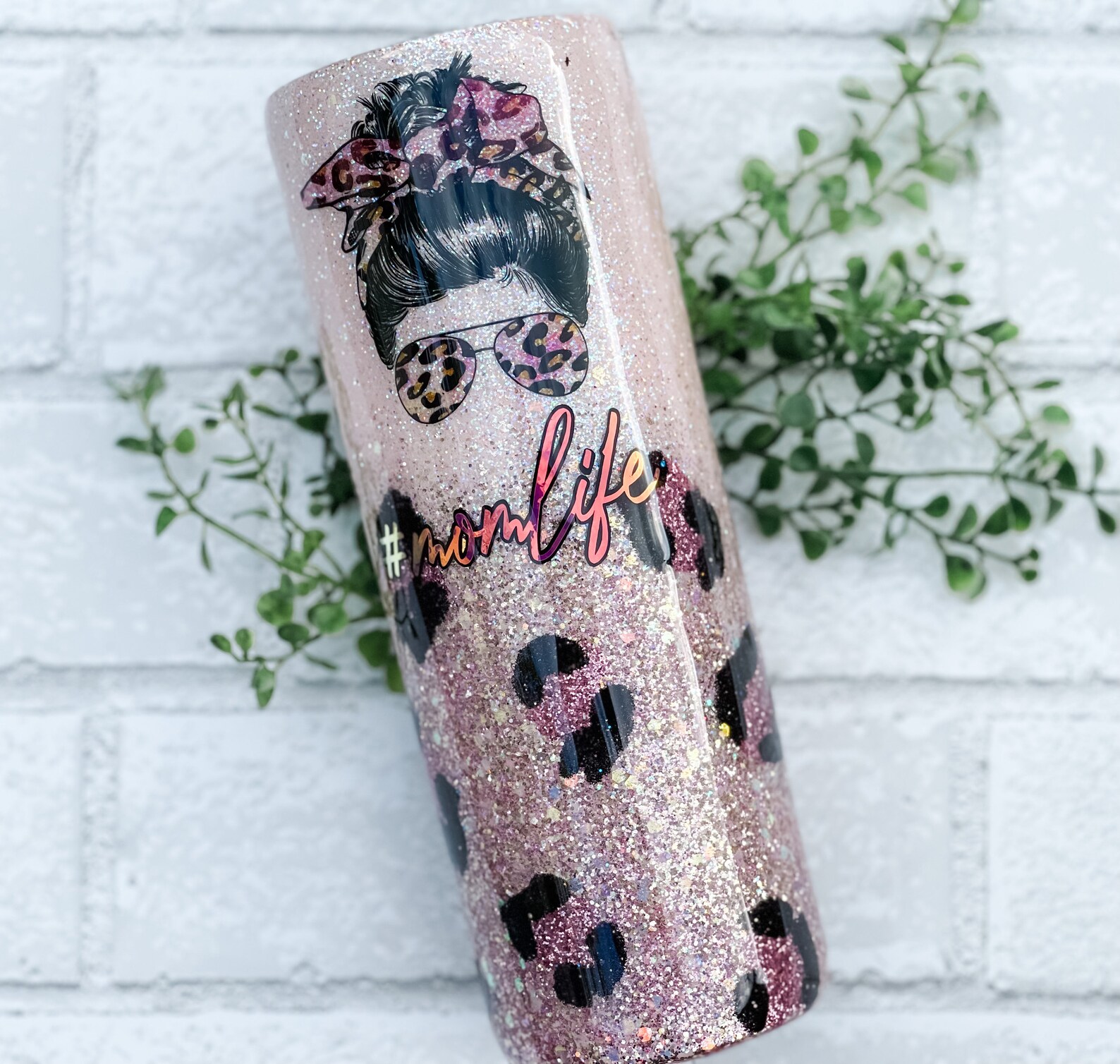 Rose Gold Leopard Tumbler Rose Gold Leopard Tumbler Leopard | Etsy