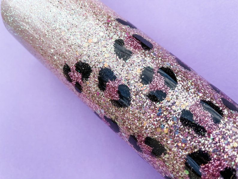 Rose Gold Leopard Tumbler Rose Gold Leopard Tumbler Leopard | Etsy