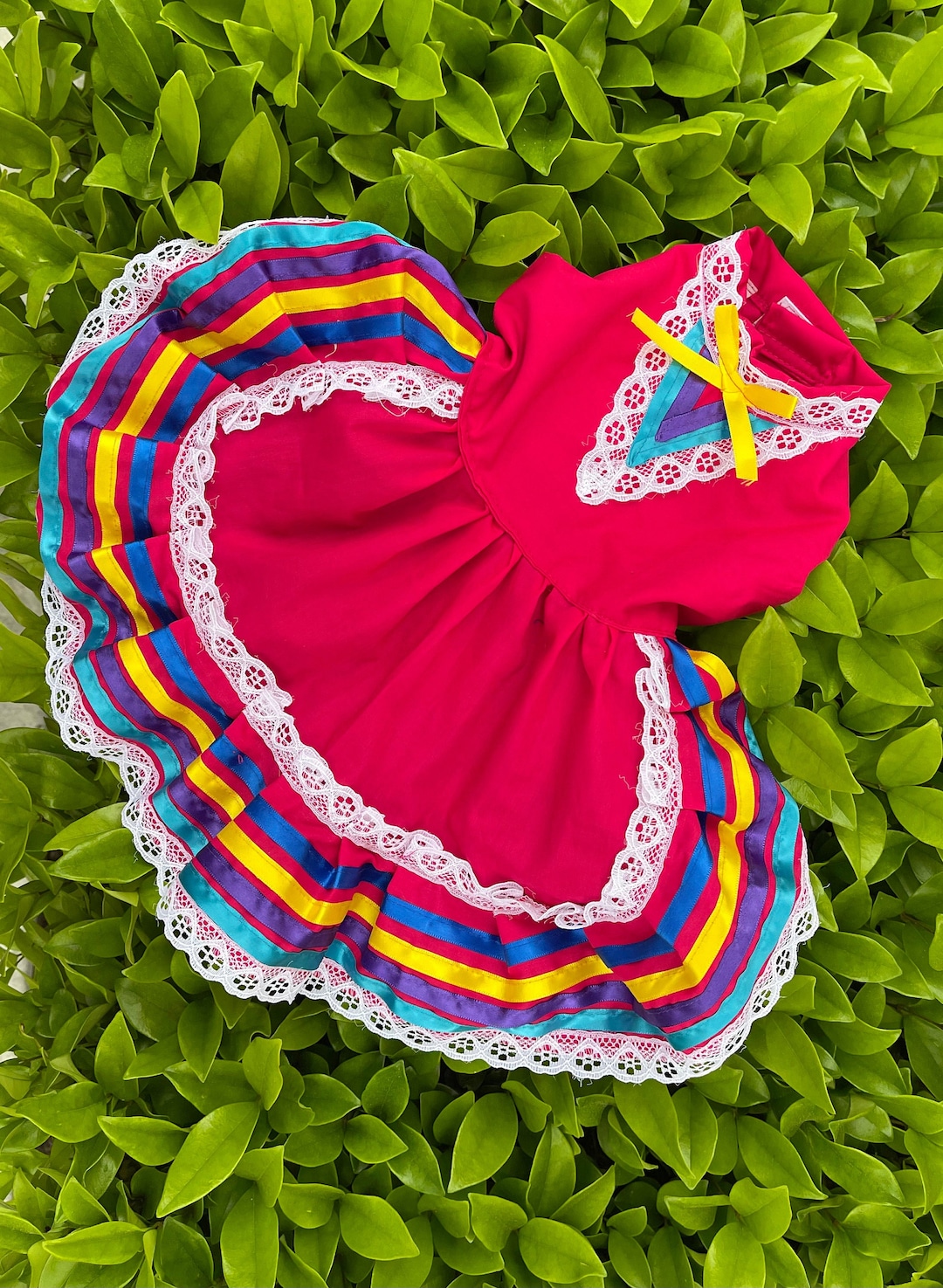 Tapatio Dress for Pet, Mexican Style, Handmade, Folkrorico , Cinco De ...