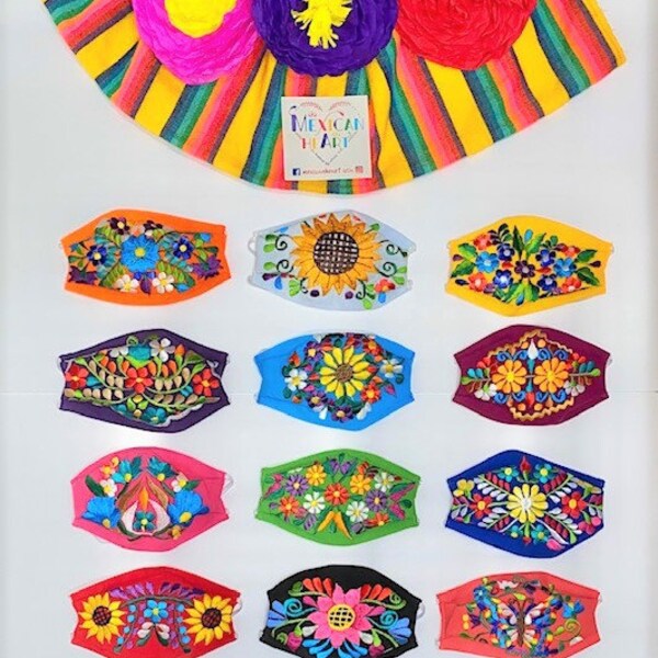 Mexican Face Mask - Etsy