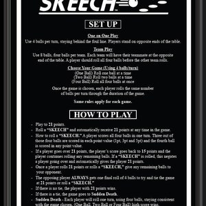 The Original SKEECH Table Game - Etsy