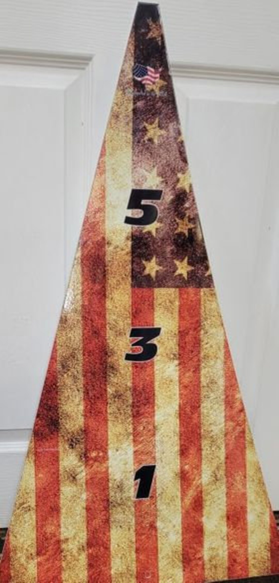 Boss Toss Bean Bag Toss Game American Tough Flag Background - Etsy