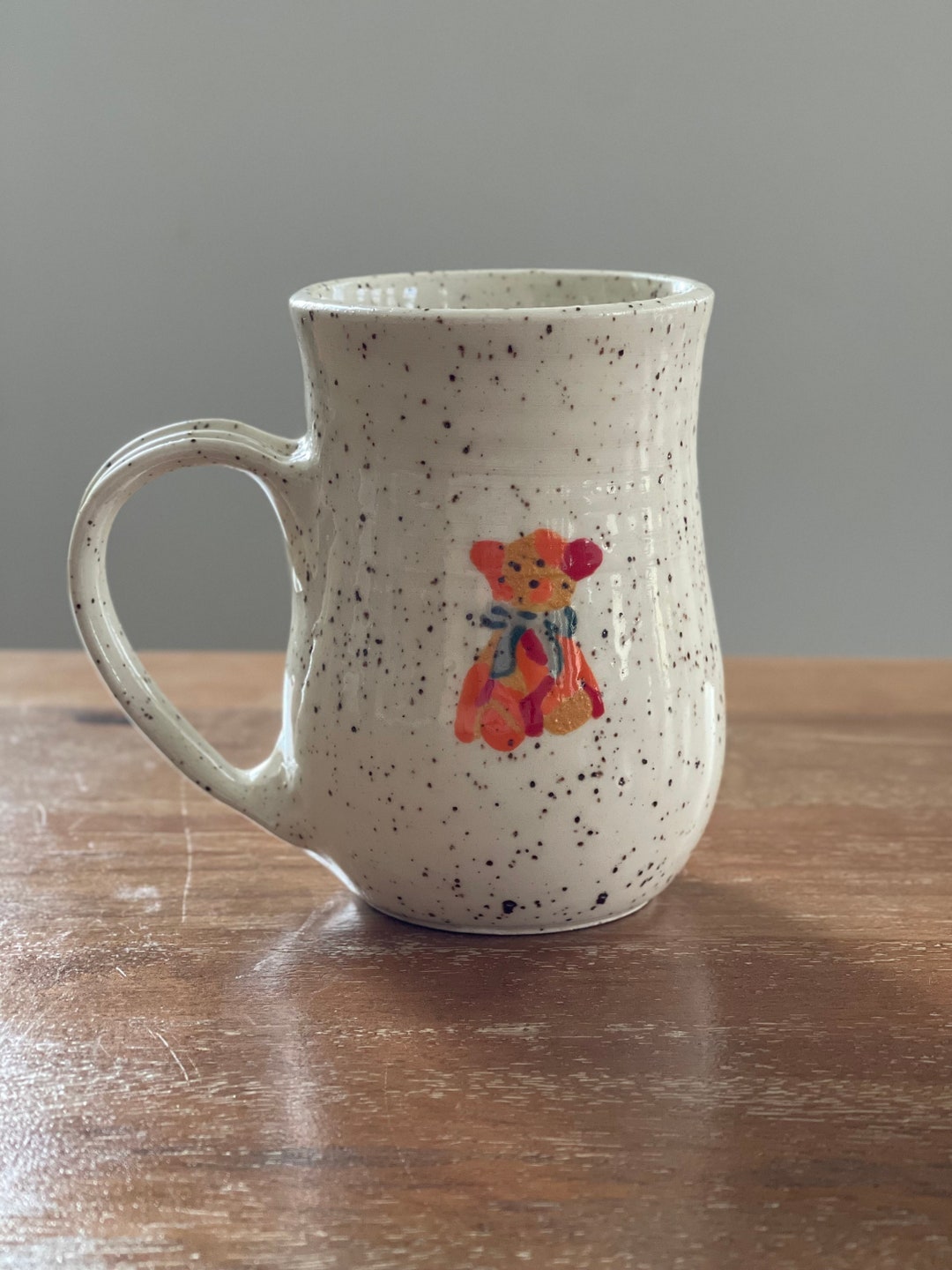 Teddy Bear Mug - Etsy