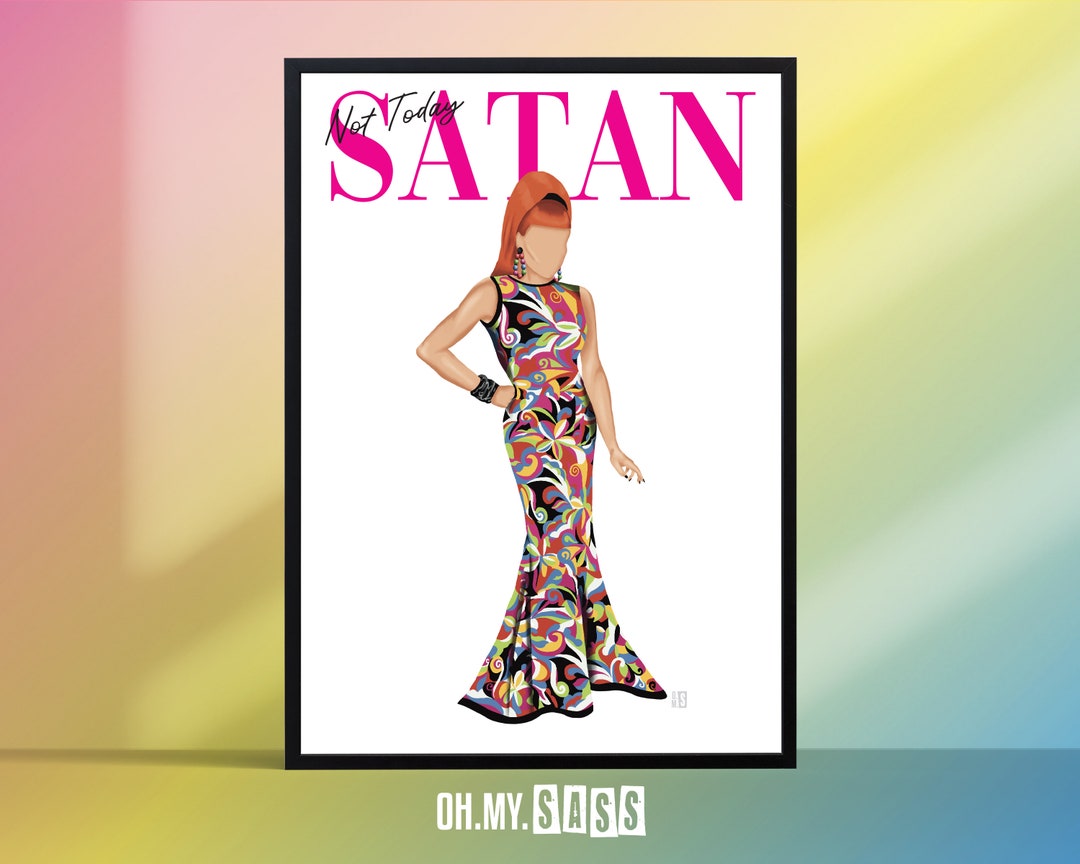 Bianca Del Rio Magazine Cover Print | RPDR Rupaul Drag Race Poster ...