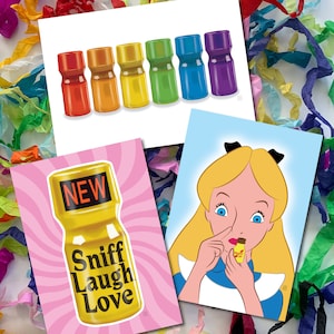 Poppers Print | Gay Pride Culture LGBTQ+ Poster | Queer Art | Home ...