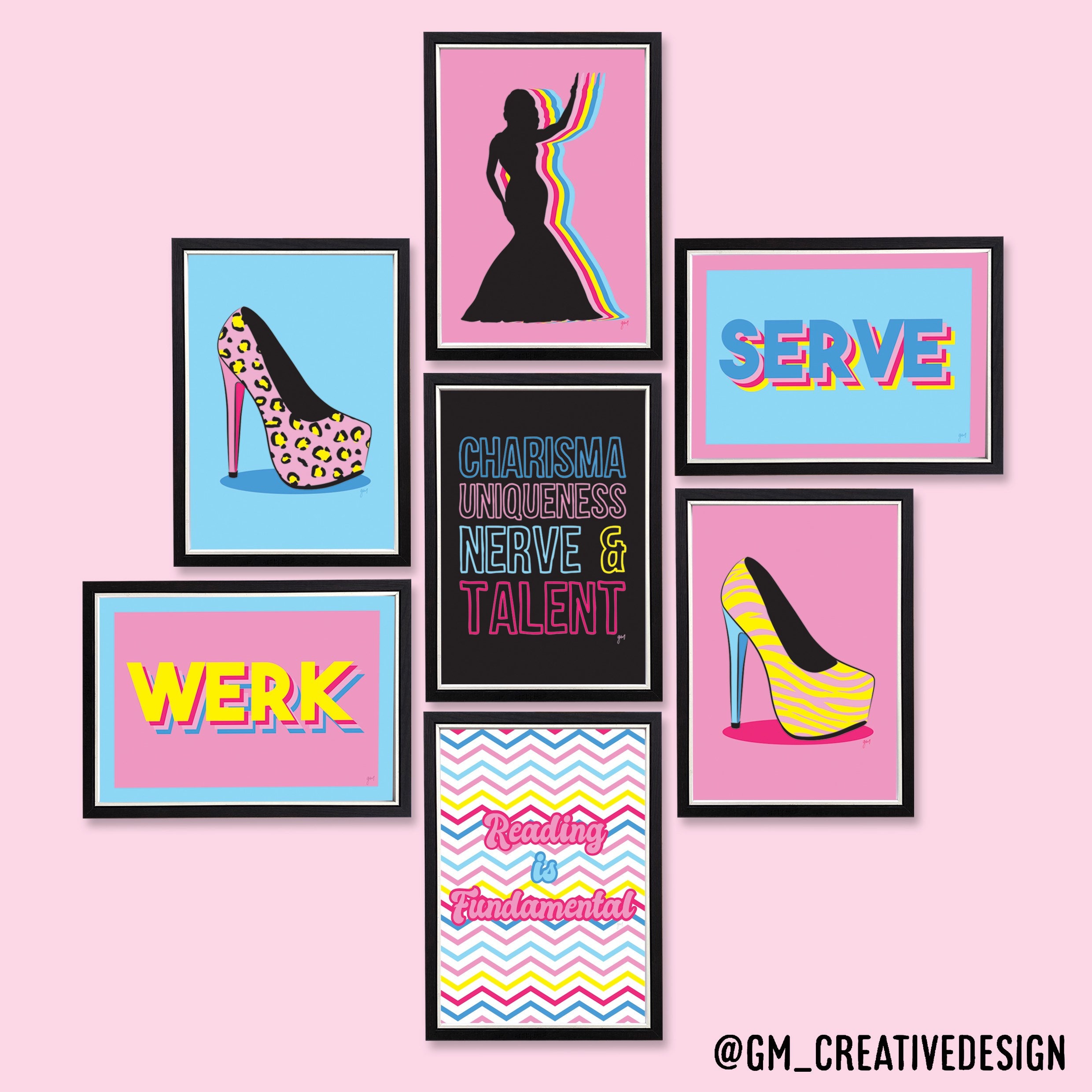 RuPaul Silhouette / RuPaul Drag Race Collection / Drag Queen / | Etsy