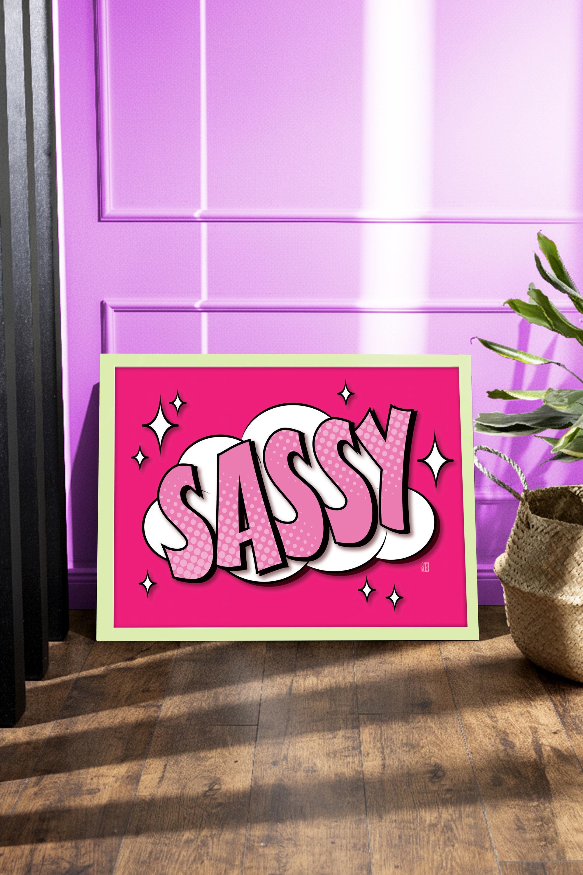 Comic Book Pop Art Superhero Words | Kapow Wow Boom Sassy | Cool Kids ...