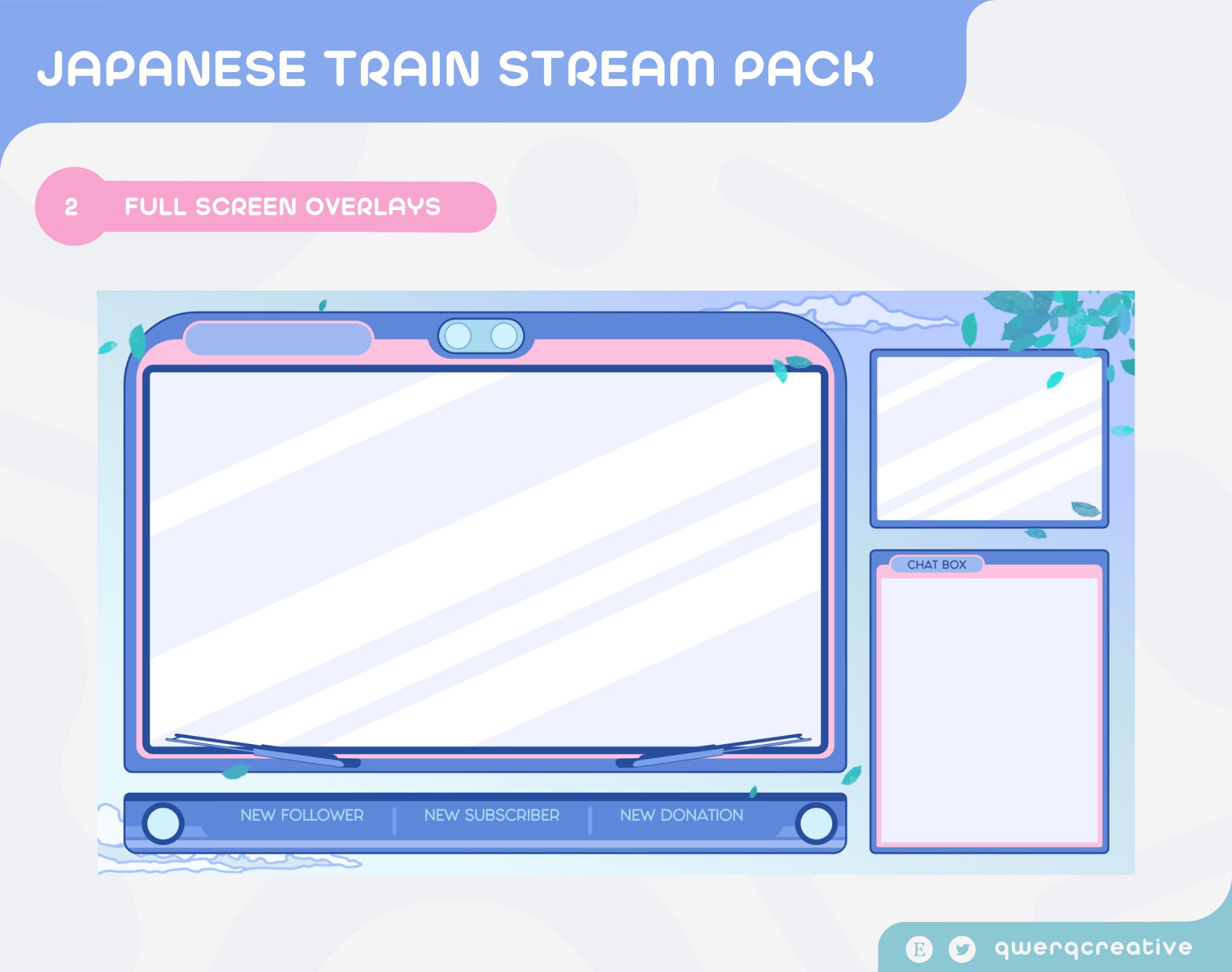 ANIMATED Japanese Train Stream Package Pastel Animated - Etsy