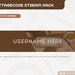 ANIMATED Cottagecore Stream Package Customizable Animated - Etsy Canada