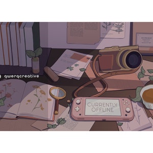 ANIMATED Cottagecore Screens Stream Scenes Cozy Aesthetic - Etsy