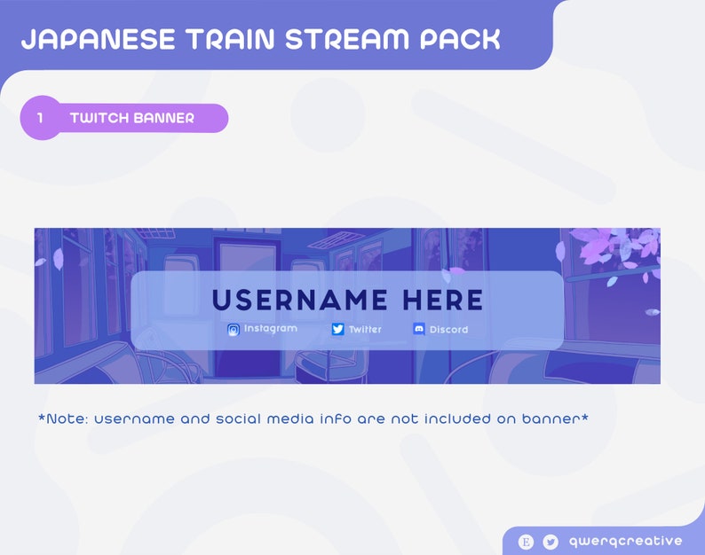 ANIMATED Japanese Sunset Train Stream Package Customizable - Etsy