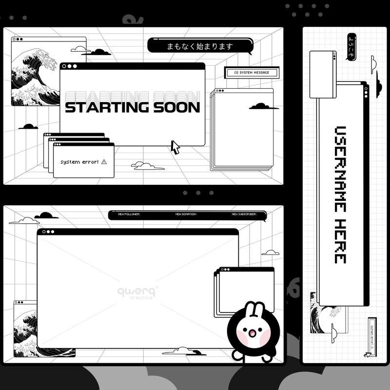Windows Twitch Overlay - Etsy