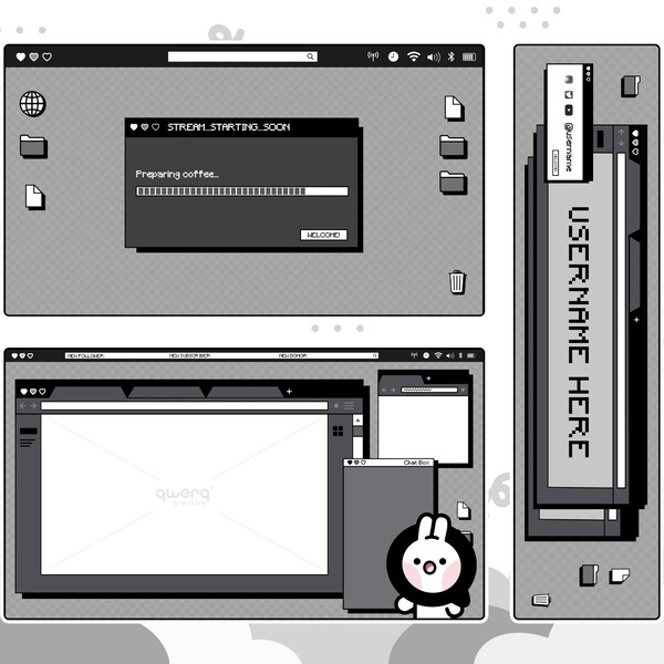 Windows Twitch Overlay - Etsy
