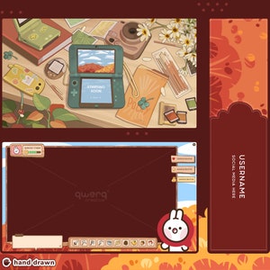 ANIMATED Farming Sim Stream Package | Autumn | Customizable | Animated ...