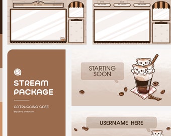 Coffee Overlay Stream - Etsy