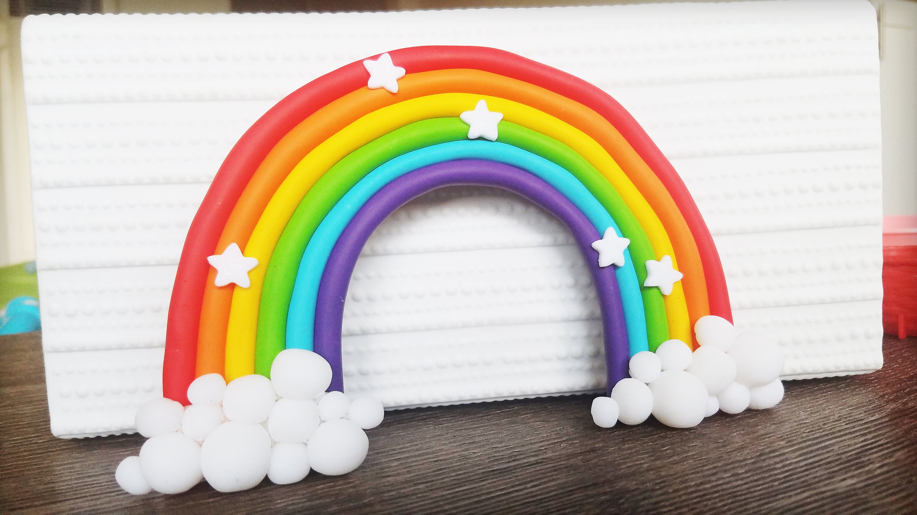Rainbow Bundle! CAKE TOPPER RAINBOW & Rainbow Numbers - Etsy