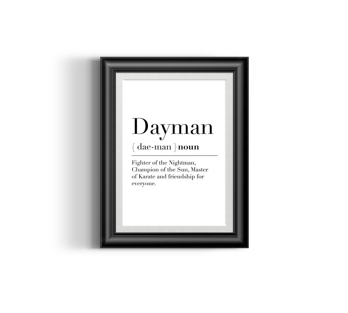 Wall Art Dayman Definition It's Always Sunny in | Etsy