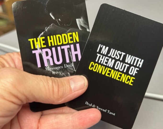The Hidden Truth Messages Deck , Love Cards Oracle Deck ,soulmate ...