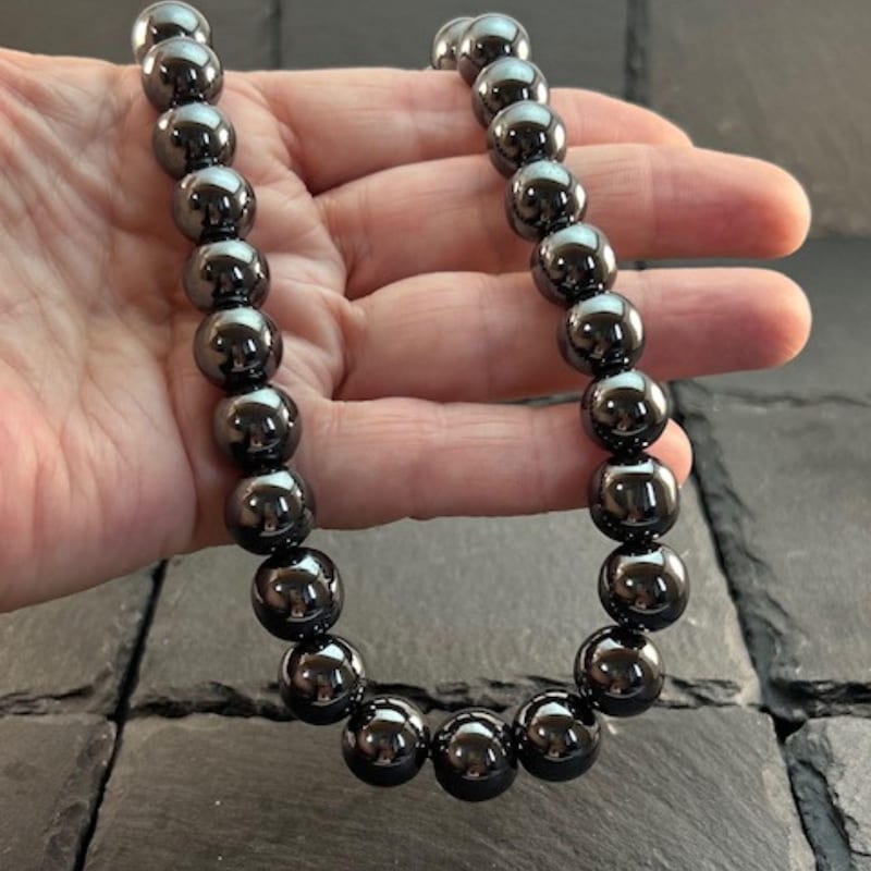Hematite Necklaces - Etsy