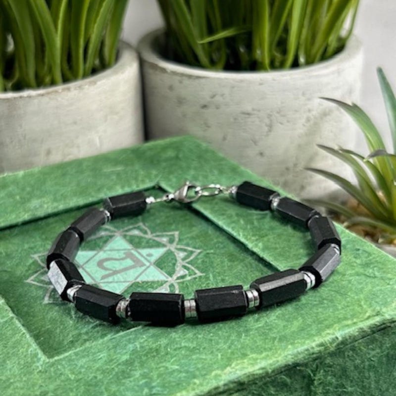 Genuine Shungite Bracelet - Etsy
