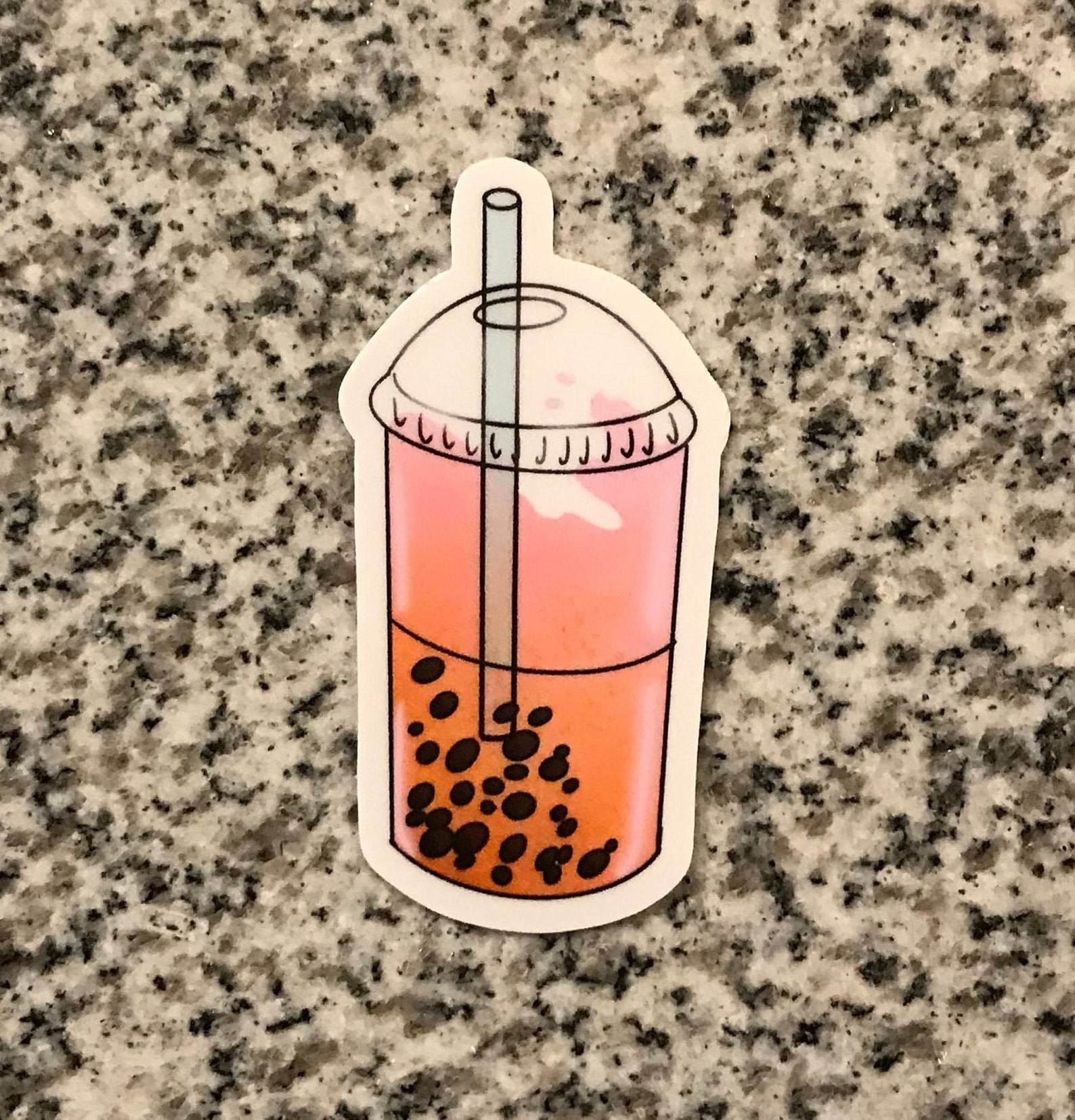 Bubble Tea Sticker - Etsy