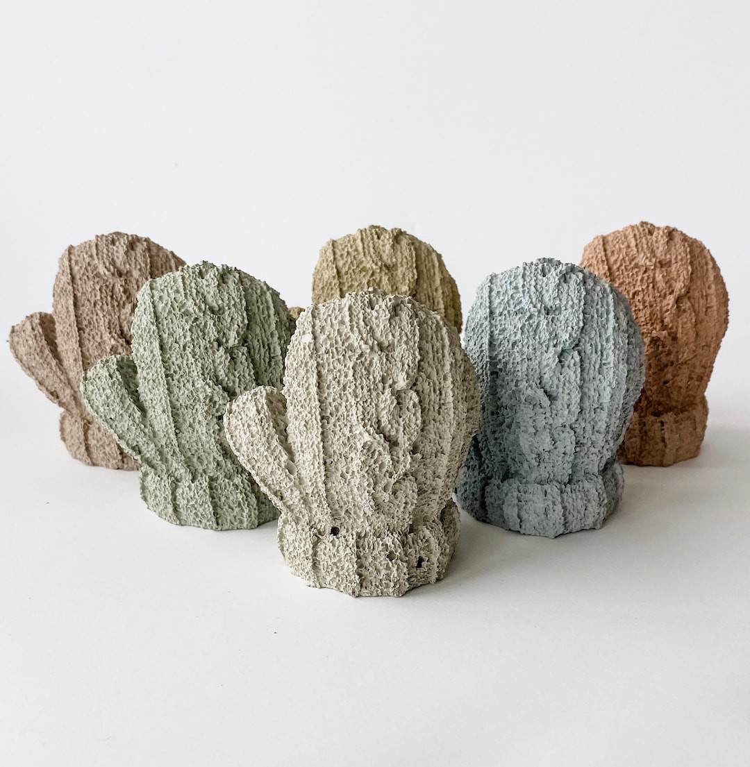 Mitten Decor | Concrete Mitten | Holiday Decor | Winter Decoration ...