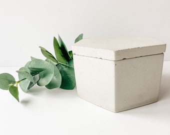 Concrete Storage Box - Etsy