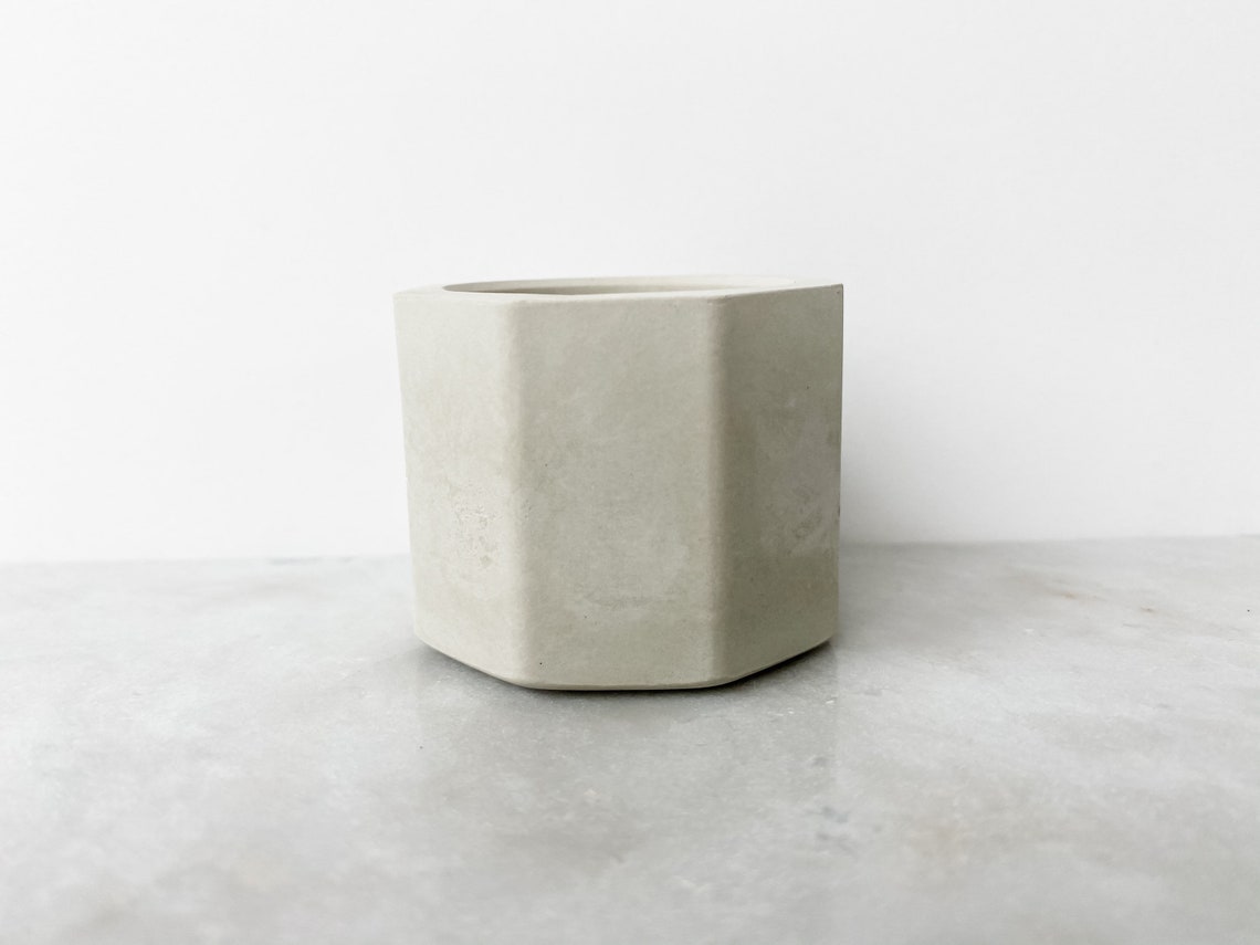 Small Concrete Planter | Concrete Planter | Concrete Plant Pot ...