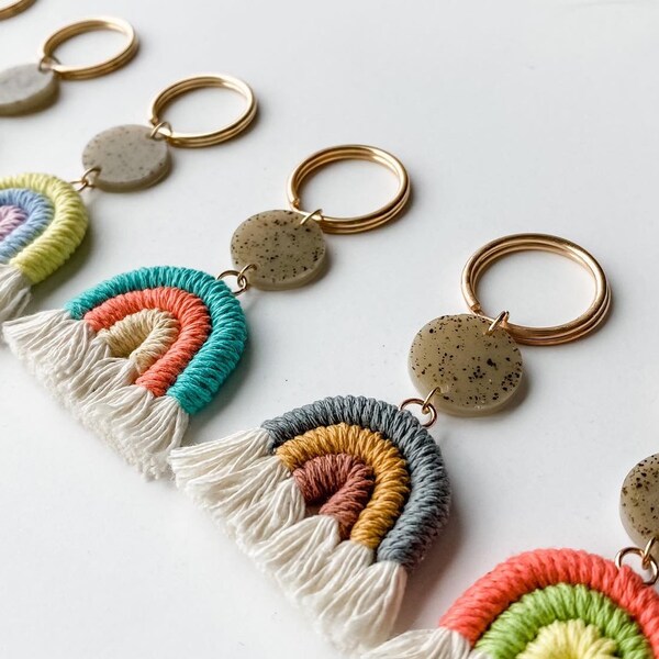 Macrame Rainbow - Etsy