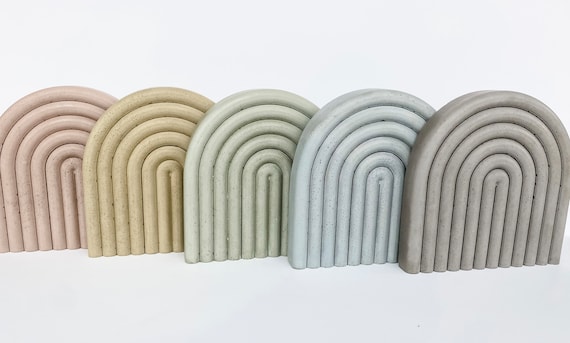 Bubble Rainbow Rainbow Decor Concrete Home Decor - Etsy